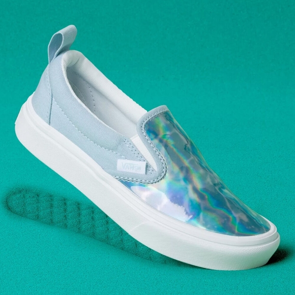 Vans | Shoes | Vans Comfycush Slip Ontrainers Sensory Dream Blue Autism ...
